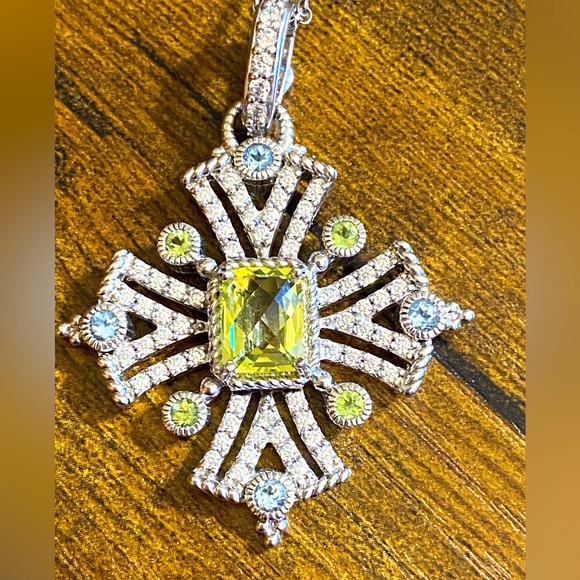 Jewelry | Judith Ripka Maltese Cross | Poshmark